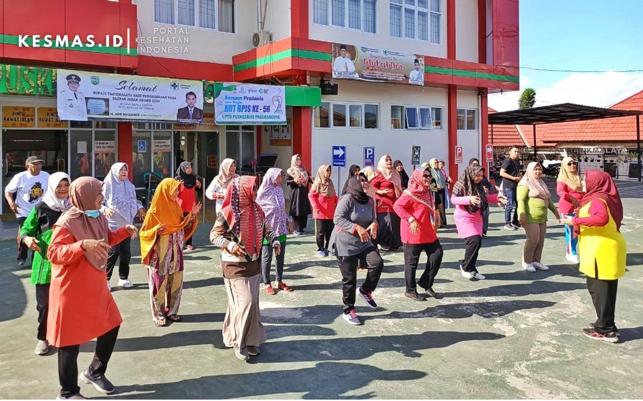 Senam Prolanis Semarak HUT BPJS Ke-56: Rayakan Sehat Bersama! - Kesmas ...